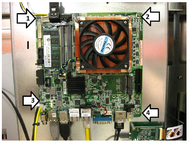 Instructions for replacing the motherboard to an ENTSIGN, MB03 ...