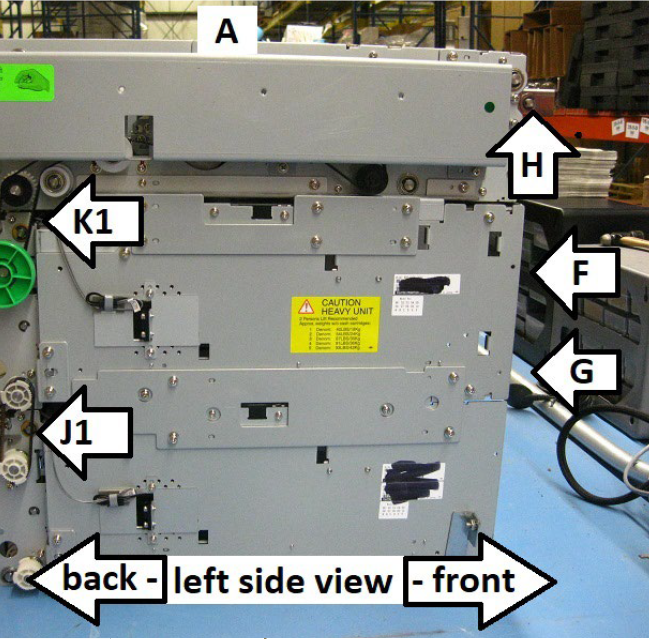 FUJITSU F400 BILL DISPENSER BELT IDENTIFICATION – Innovative Control ...