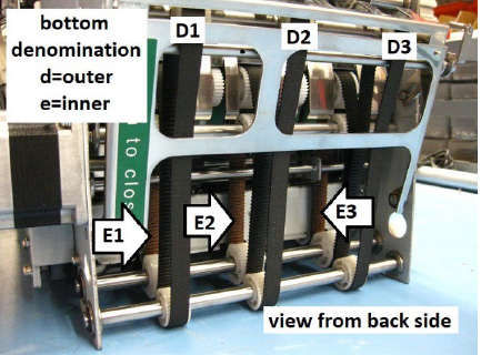 FUJITSU F400 BILL DISPENSER BELT IDENTIFICATION – Innovative Control ...