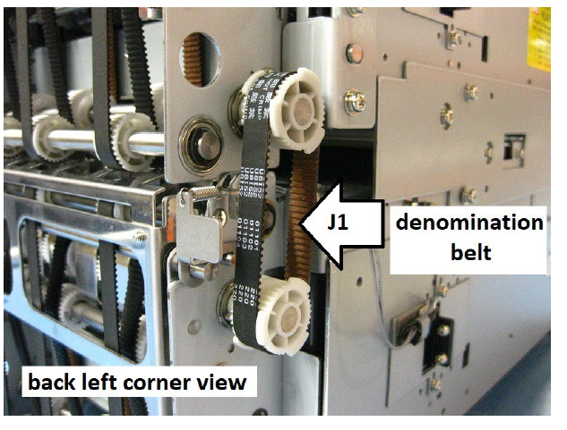 FUJITSU F400 BILL DISPENSER BELT IDENTIFICATION – Innovative Control ...