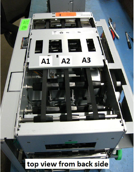 FUJITSU F400 BILL DISPENSER BELT IDENTIFICATION – Innovative Control ...
