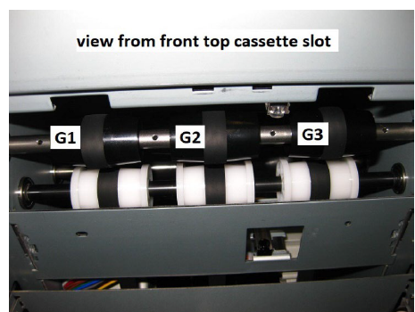 FUJITSU F400 BILL DISPENSER BELT IDENTIFICATION – Innovative Control ...