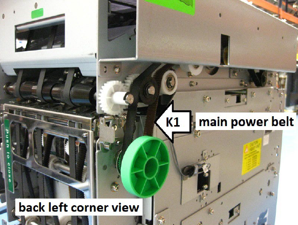 FUJITSU F400 BILL DISPENSER BELT IDENTIFICATION – Innovative Control ...