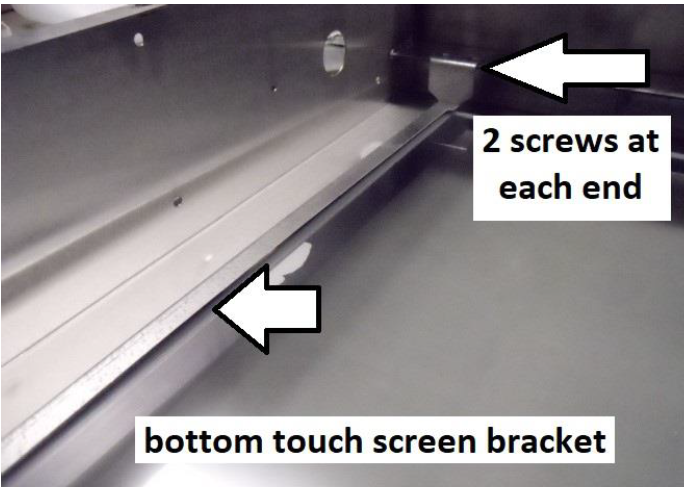 Instructions for replacing the touch screen in a 42" ENTSIGN ...