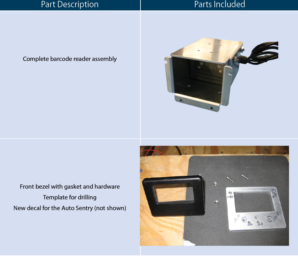 Auto Sentry flex Front Facing Barcode Scanner – Innovative Control Systems