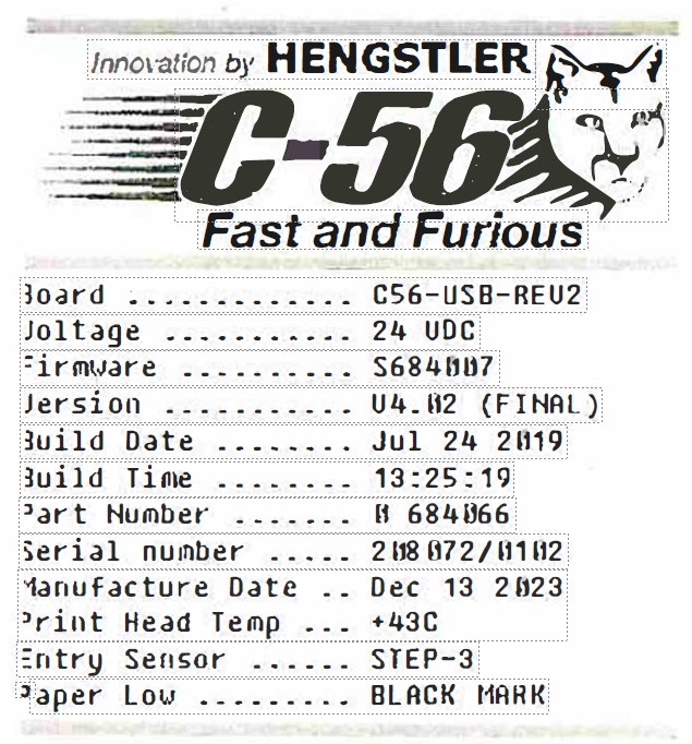 Hecon 232 Printer Troubleshooting – Innovative Control Systems